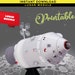 Apollo Program Command Module, Make Space Paper, Papercraft 3D Template ...