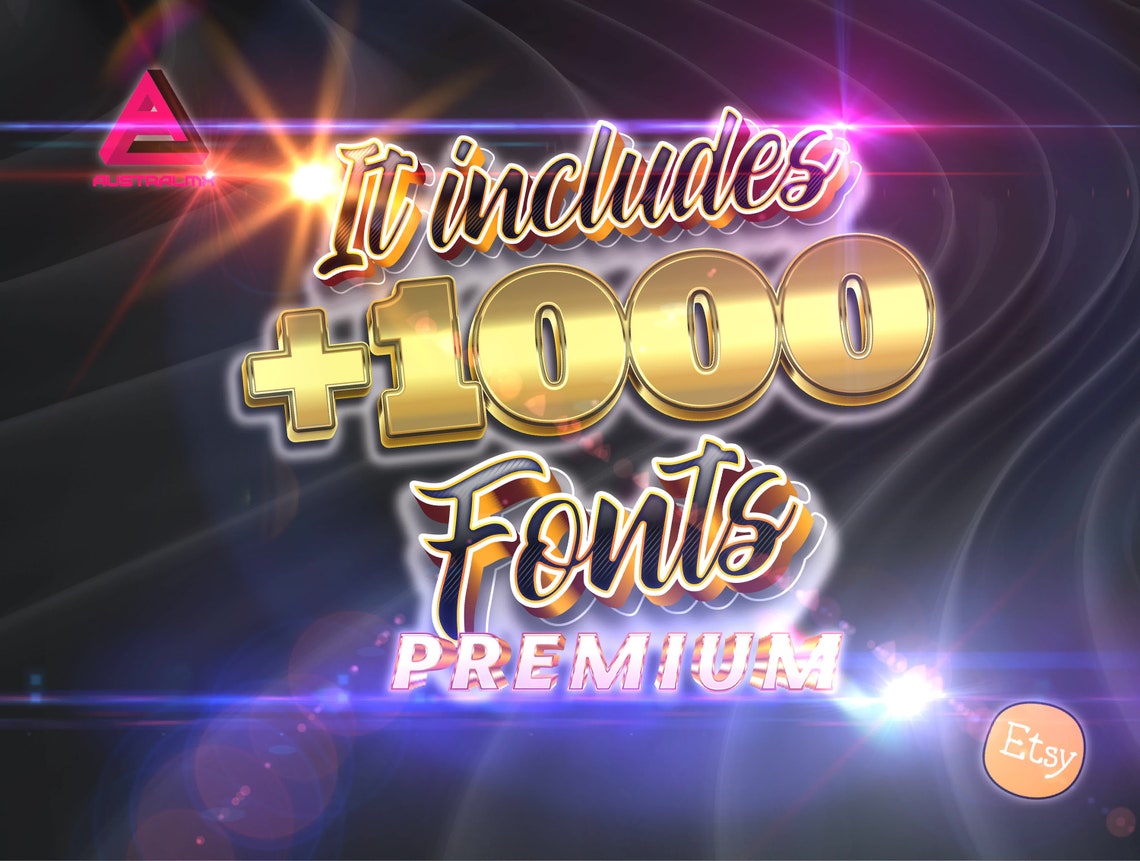 1000 Premium Photoshop Texts & Styles Effects (Download Now) - Etsy