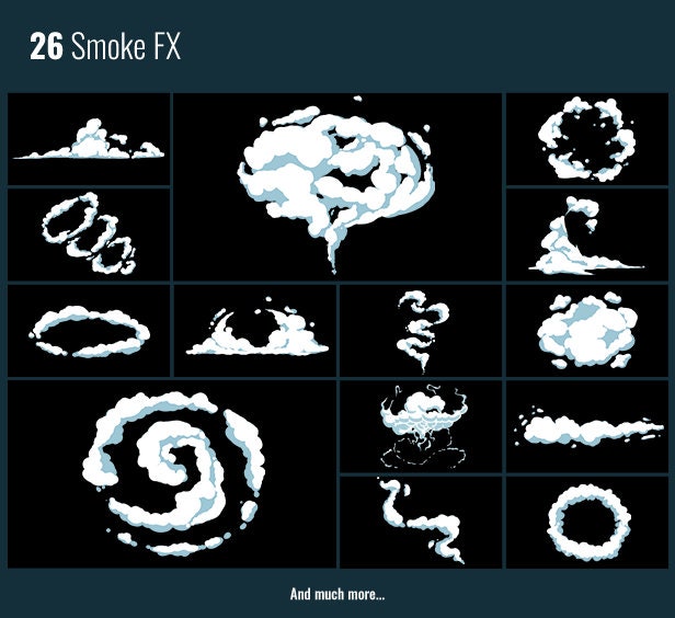 850 Cartoon Elements Collection to After Effects & Premiere Pro Project ...
