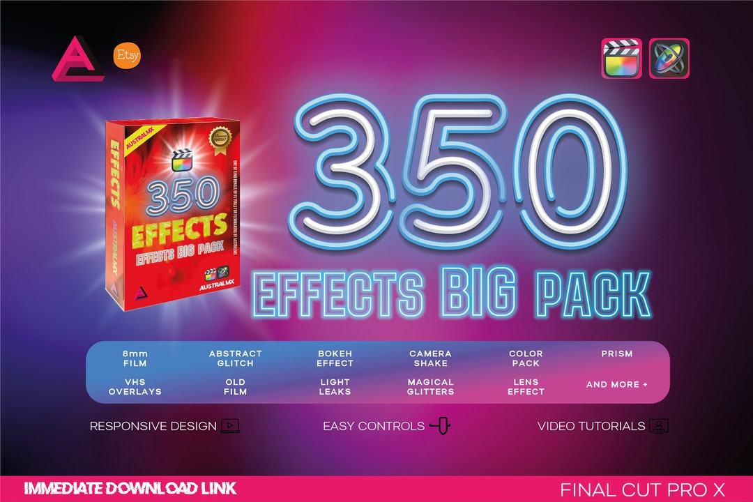350+ Effects BIG Pack for FCPX, the Largest Collection of Effects ...