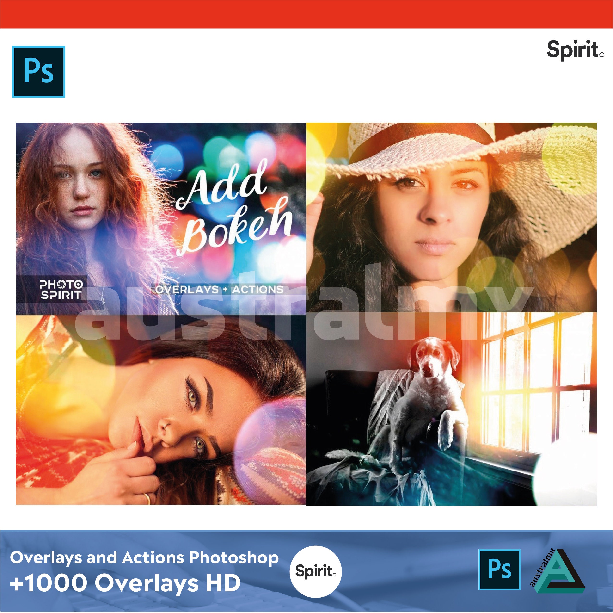 1000+ Premium Photoshop HD Overlays and Actions - Etsy