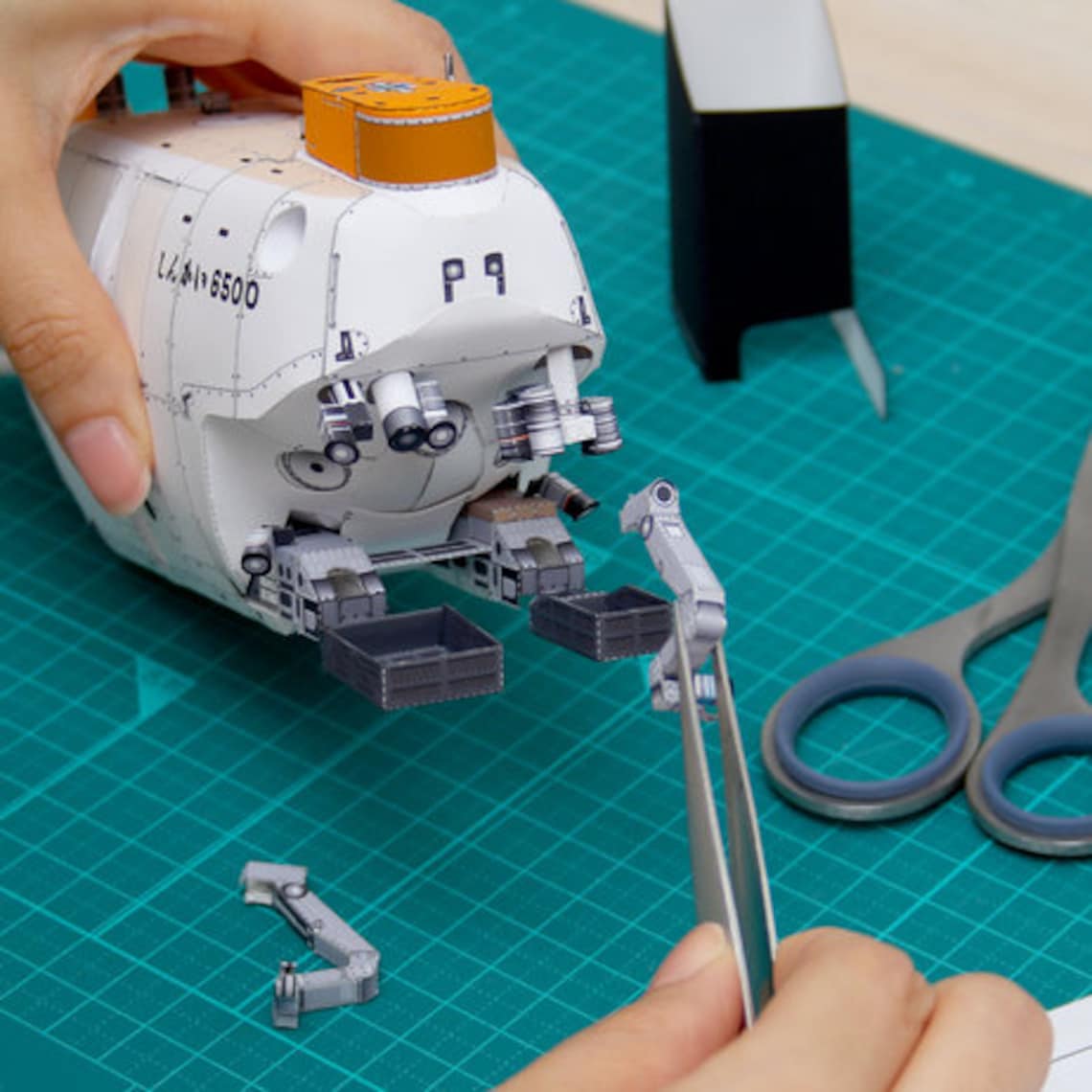 Japanese Submersible, Submarine, Papercraft 3D Template, Printable ...