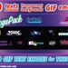 80 Animated Gif Texts in Mega Package Designed for Emotes Twitch or ...