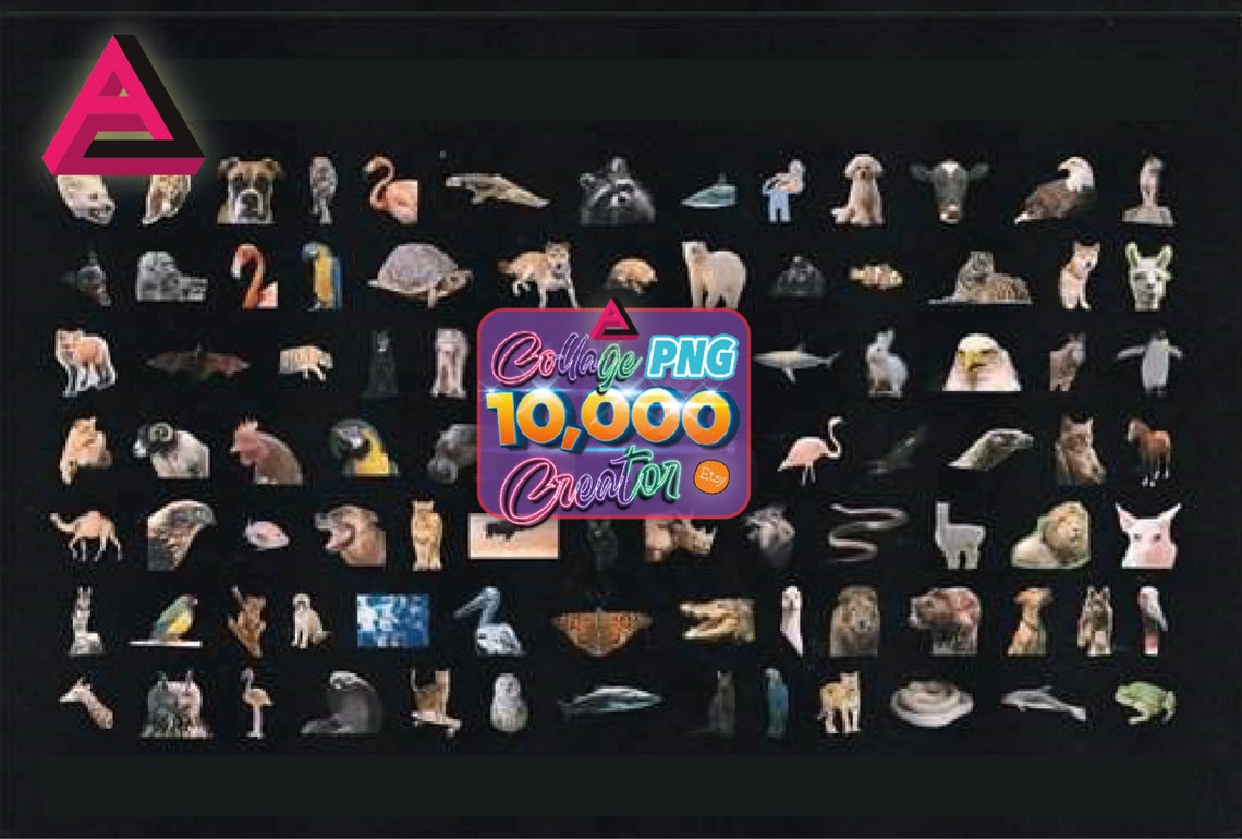 Collage Creator Collection 10,000 PNG Images in High Resolution, Use ...