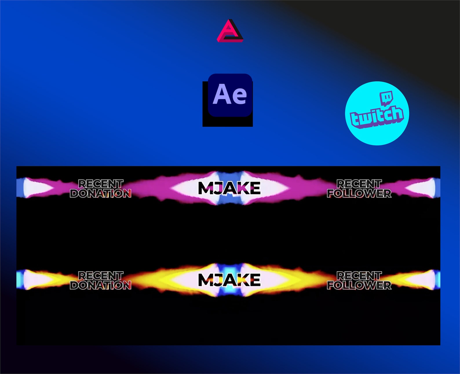 Visual Effects to Stream Complete Pack Overlays for Adobe After Effects ...