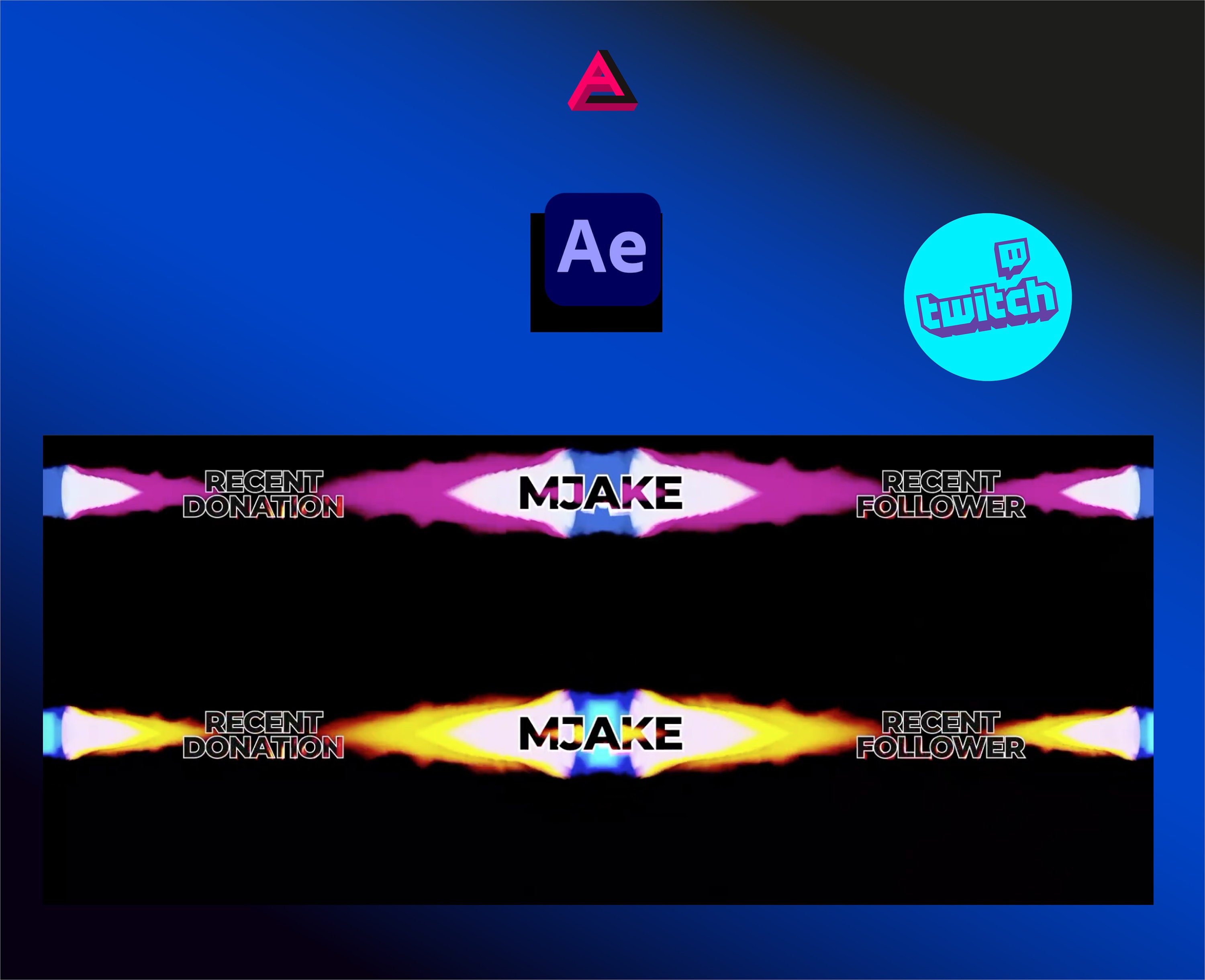 Visual Effects to Stream Complete Pack Overlays for Adobe After Effects ...