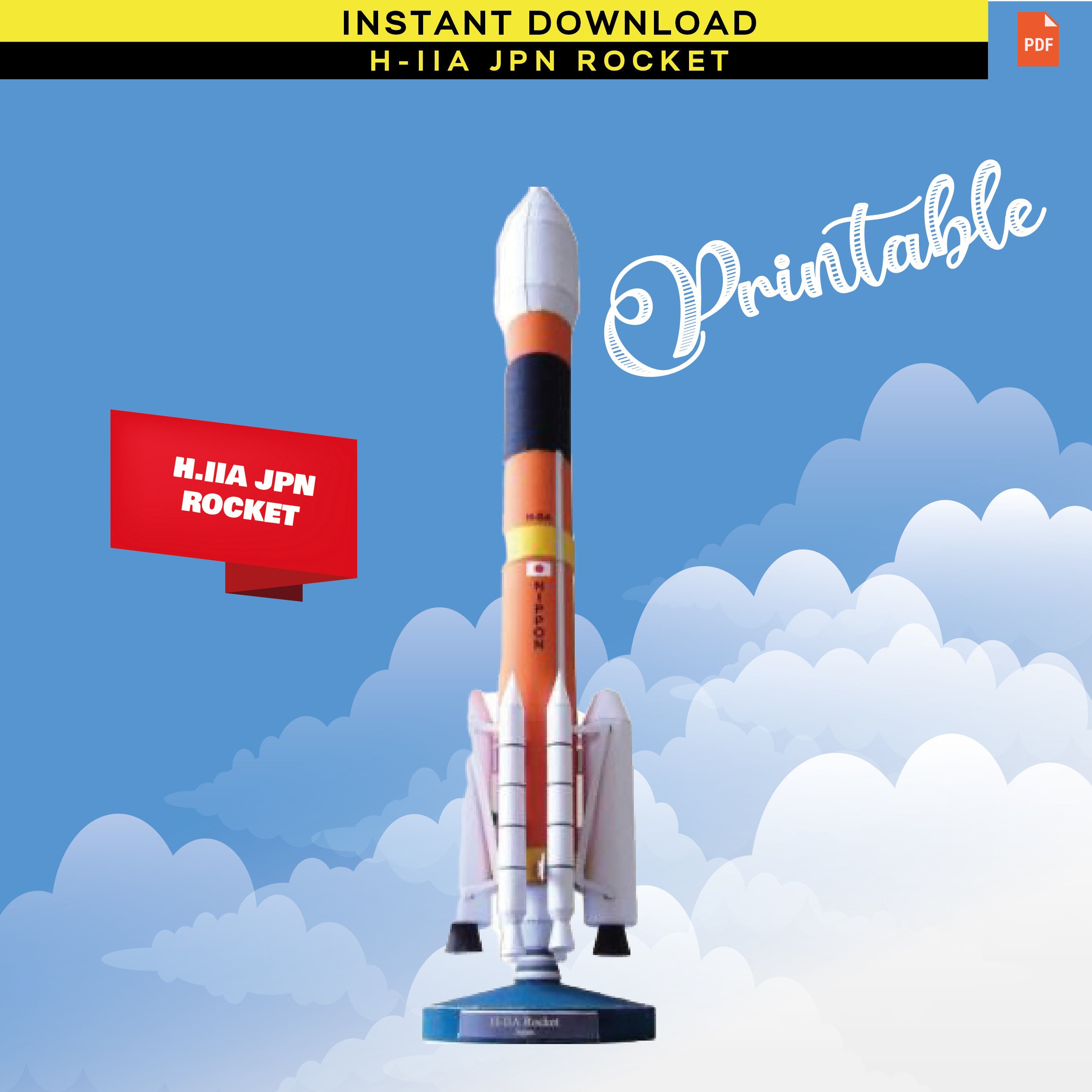 Figure H-2A Rocket -space, Make Space Paper, to Make a PDF File to ...