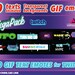 80 Animated Gif Texts in Mega Package Designed for Emotes Twitch or ...