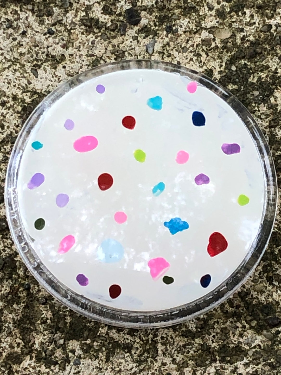 Confetti Polka Dot Button - Etsy