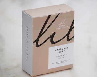 Chai Tea Latte Soap Handmade Soap, Goat Milk Soap, Natural Soap ...