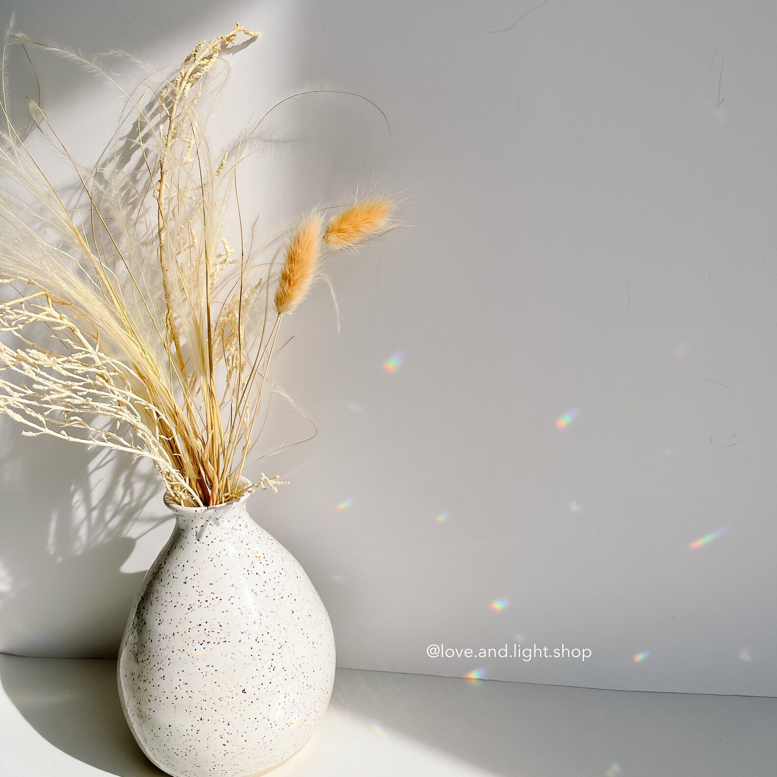 Mini Tabletop Suncatcher | Minimalist Desktop Décor | Prism Suncatcher ...