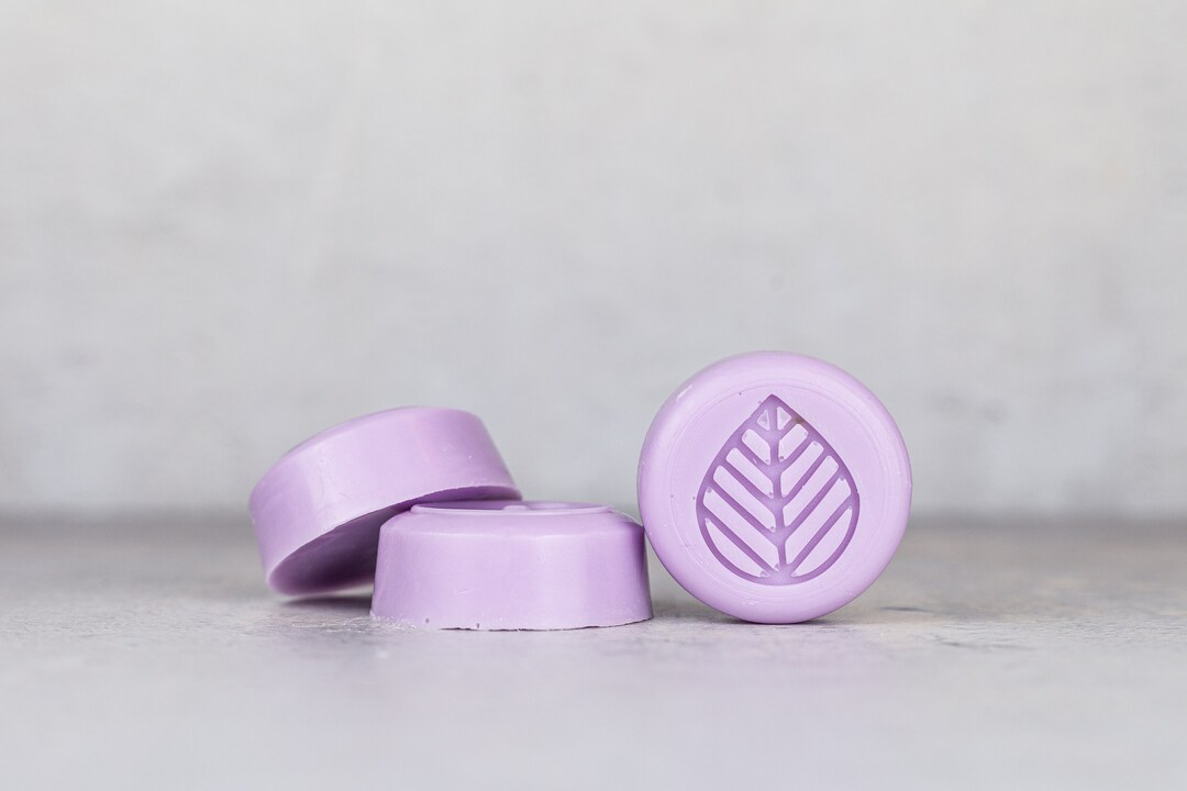 Lavender Guest Soap Set – 3 All-natural Mini Soaps (leaf or Bee Design ...