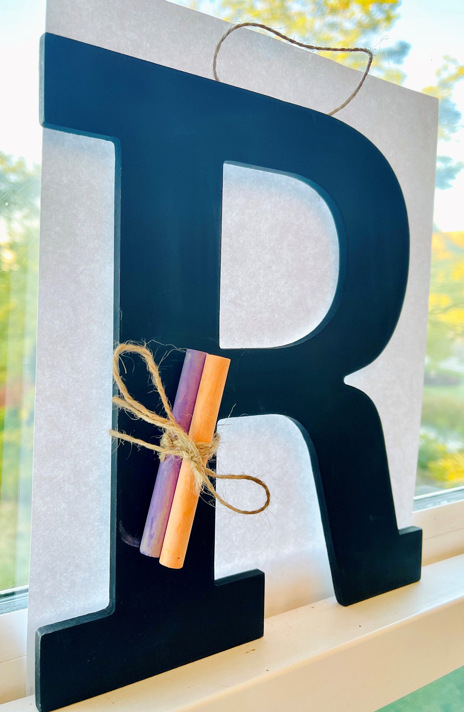 Chalkboard Letter, Initial Chalkboard, Monogram Chalkboard, Chalk Slate ...