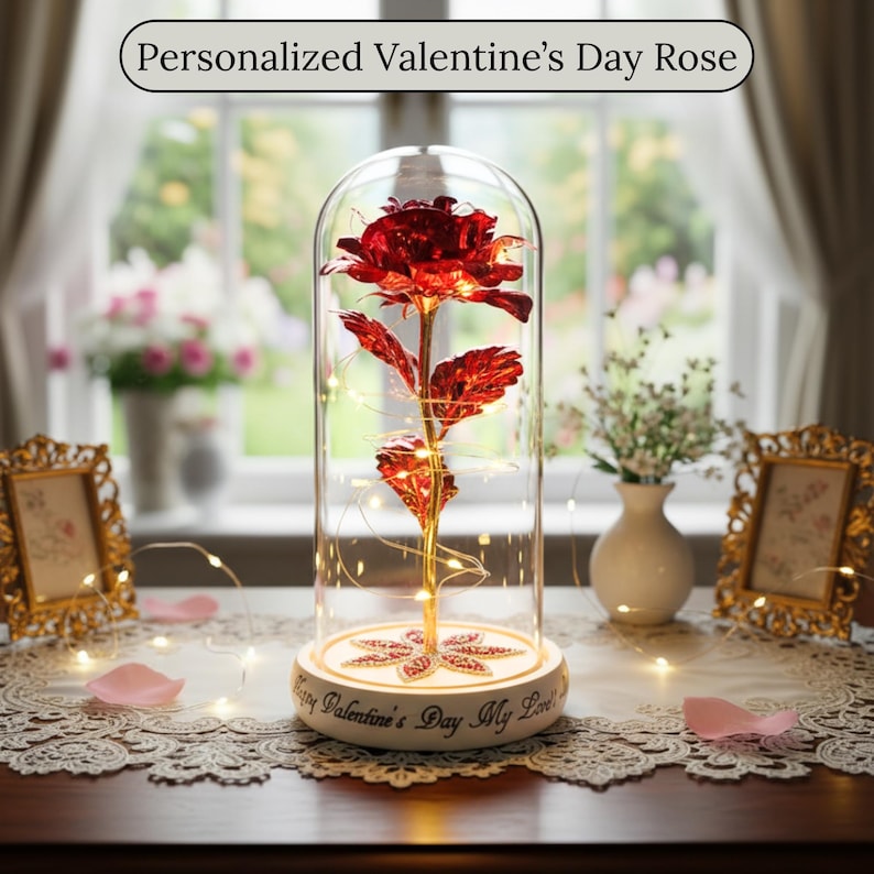 Personalized Romantic Valentine Gift for Wife or Girlfriend ...