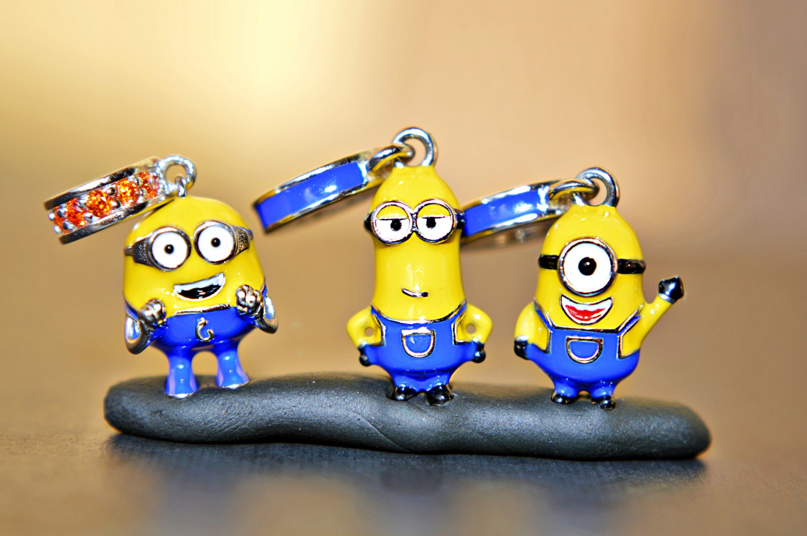 100% S925 Sterling Silver Minion from Despicable Me Charm - Etsy