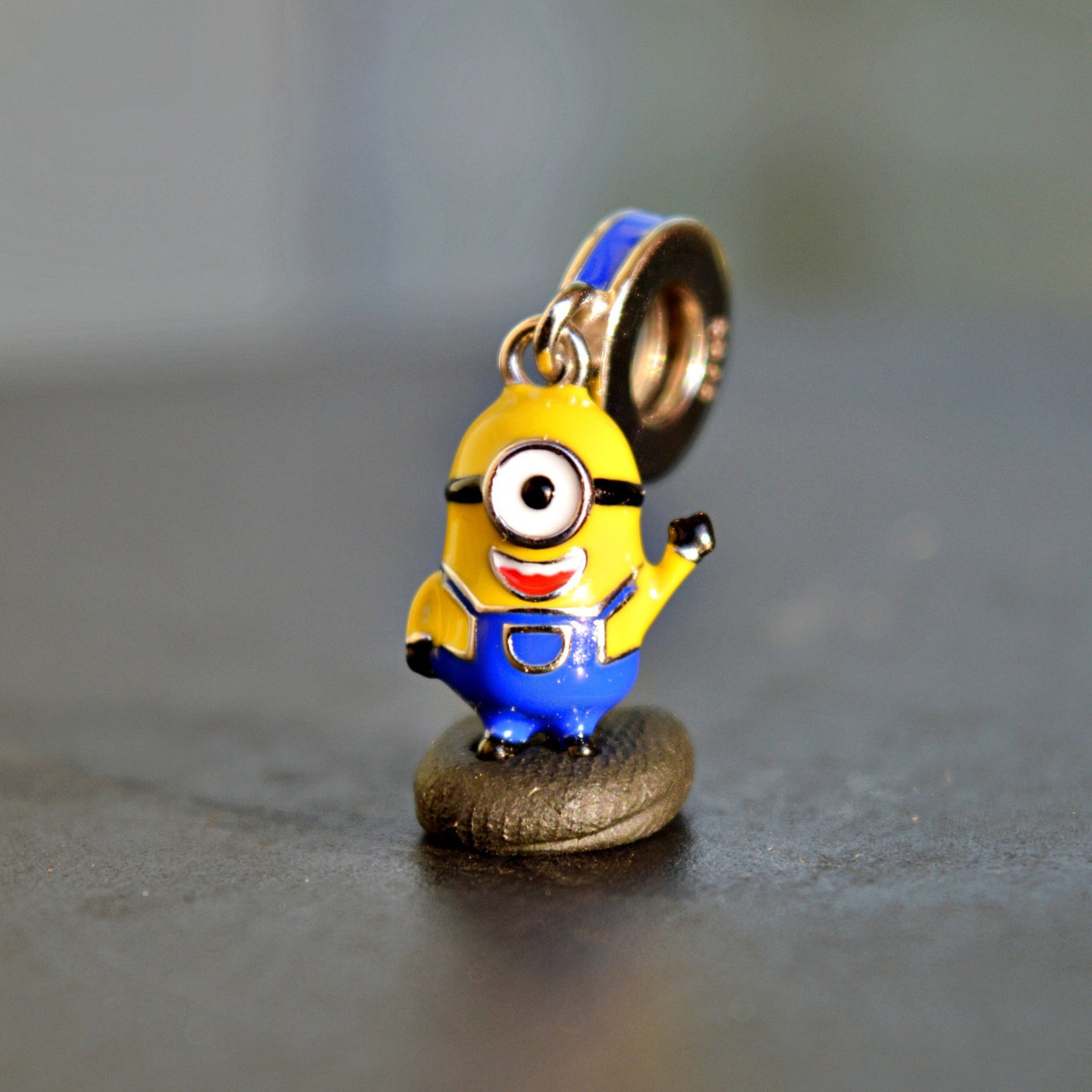 100% S925 Sterling Silver Minion from Despicable Me Charm - Etsy