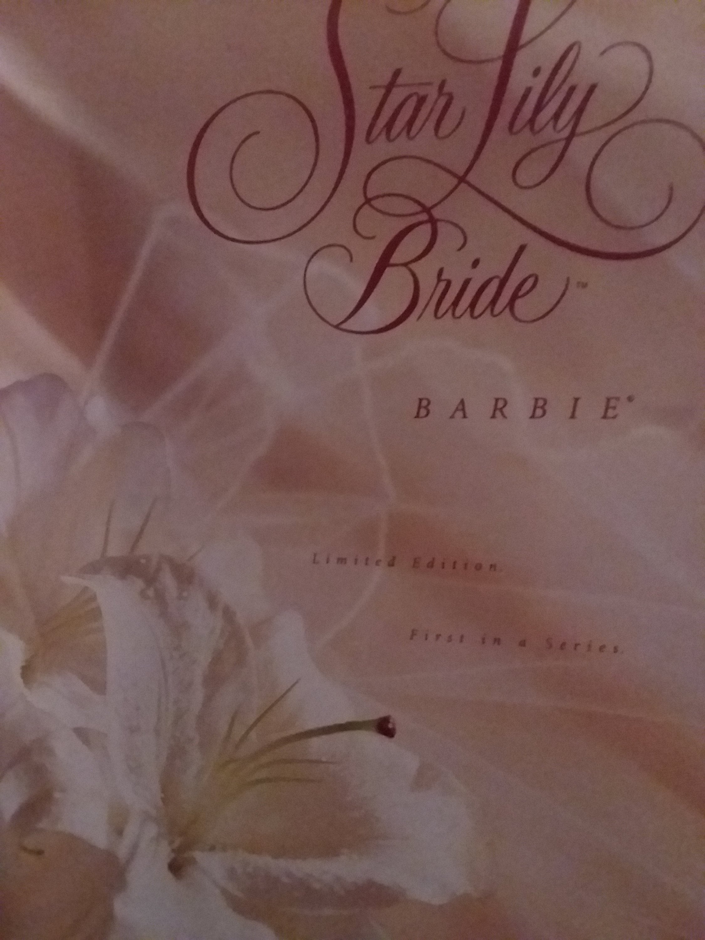 Barbie Rare Special Edition, Star Lily Bride Porcelain Doll, NRFB - Etsy