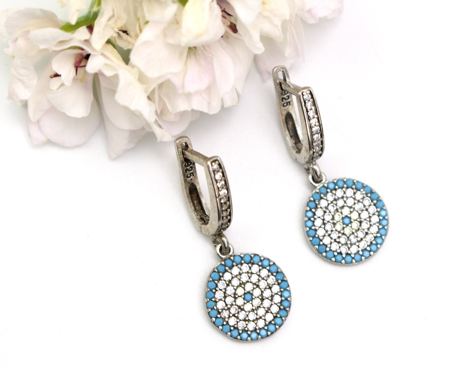 Evil Eye Jewelry Set Evil Eye Jewelry Sterling Silver Evil - Etsy