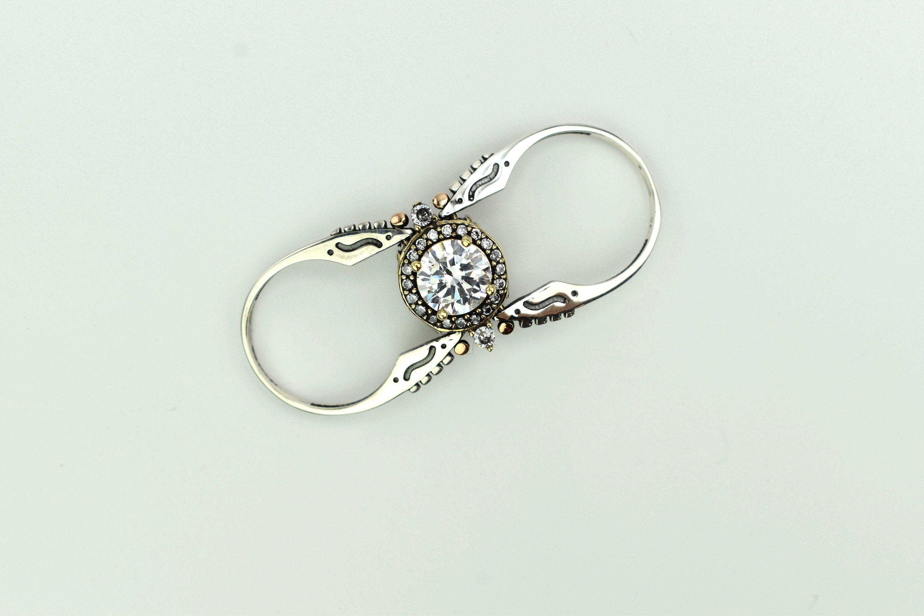 Extraordinary Ring Reversible Ring Two in a One Ring Round | Etsy