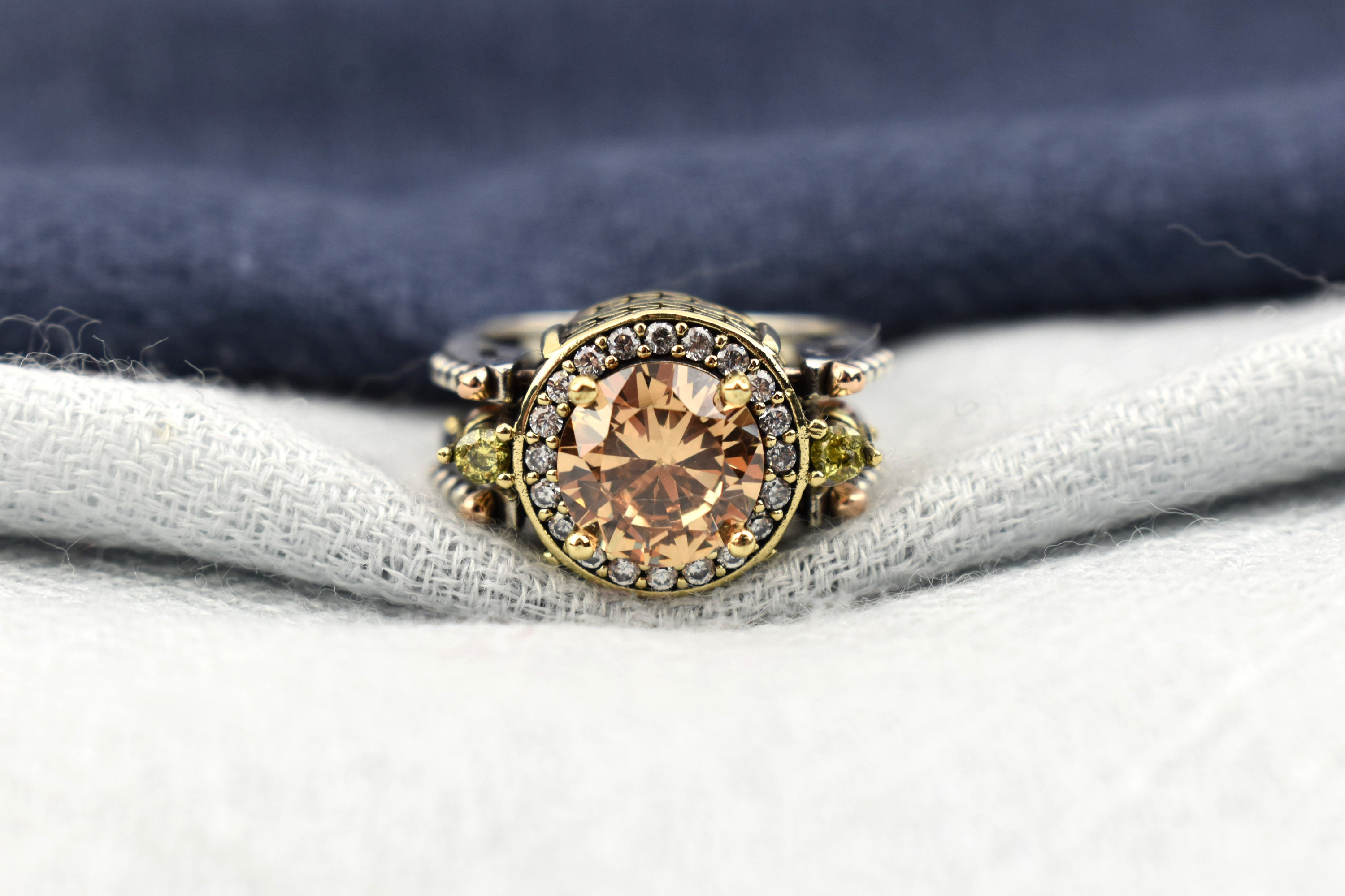 Extraordinary Ring Reversible Ring Two in a One Ring Round | Etsy