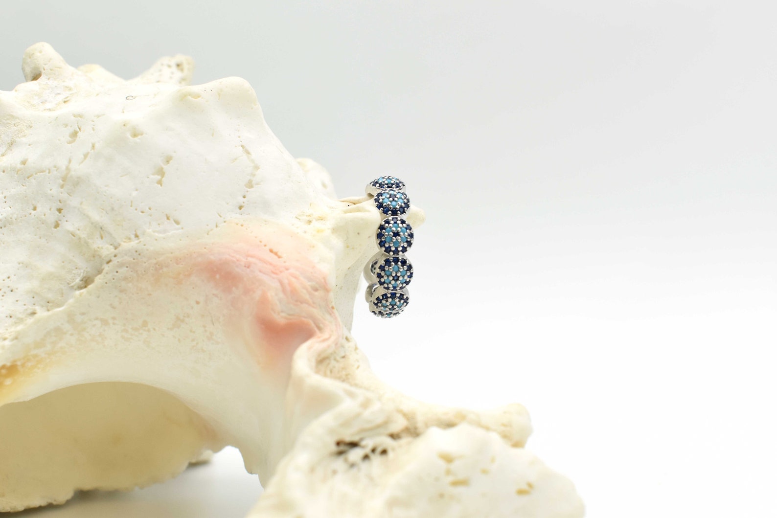Evil Eye Band Ring Handmade Jewelry Sterling Silver Turkish - Etsy