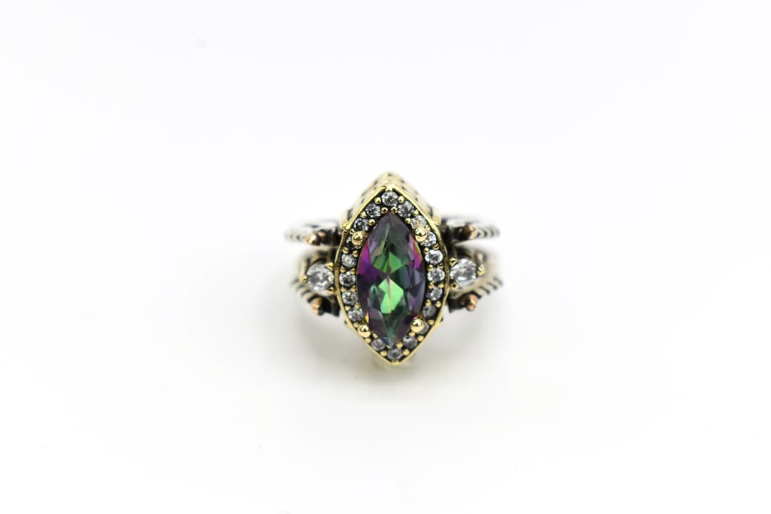 Extraordinary Ring, Two in One Ring Reversible Ottoman Style Marquise ...