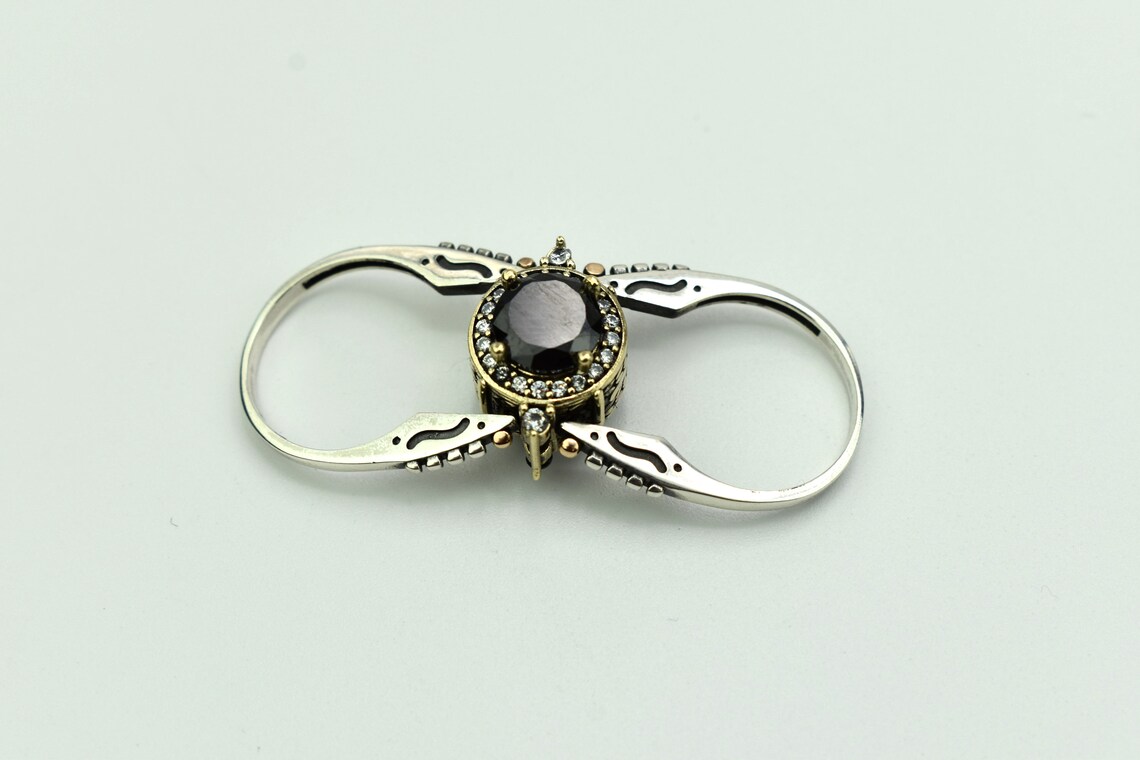 Extraordinary Ring Reversible Ring Two in a One Ring Round | Etsy