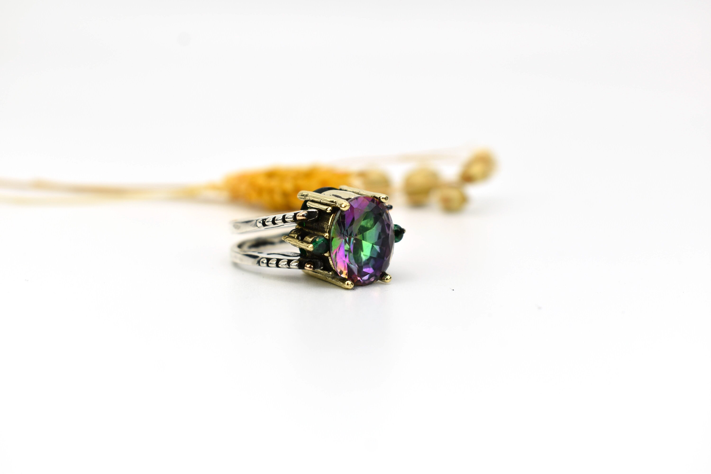 Reversible Ring 2 in 1 Ring Extraordinary Ring mystic | Etsy