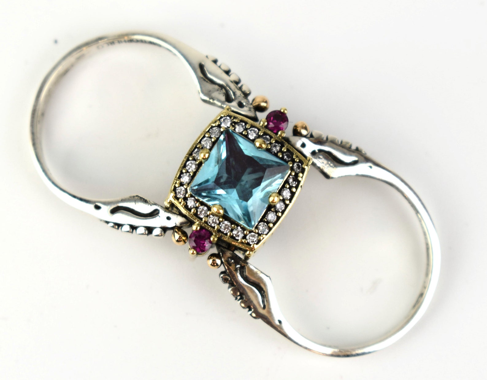 Extraordinary Ring Two in a One Ring Reversible Ottoman | Etsy