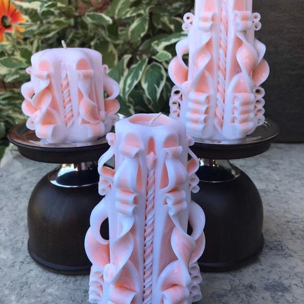 Carved Candles - Etsy