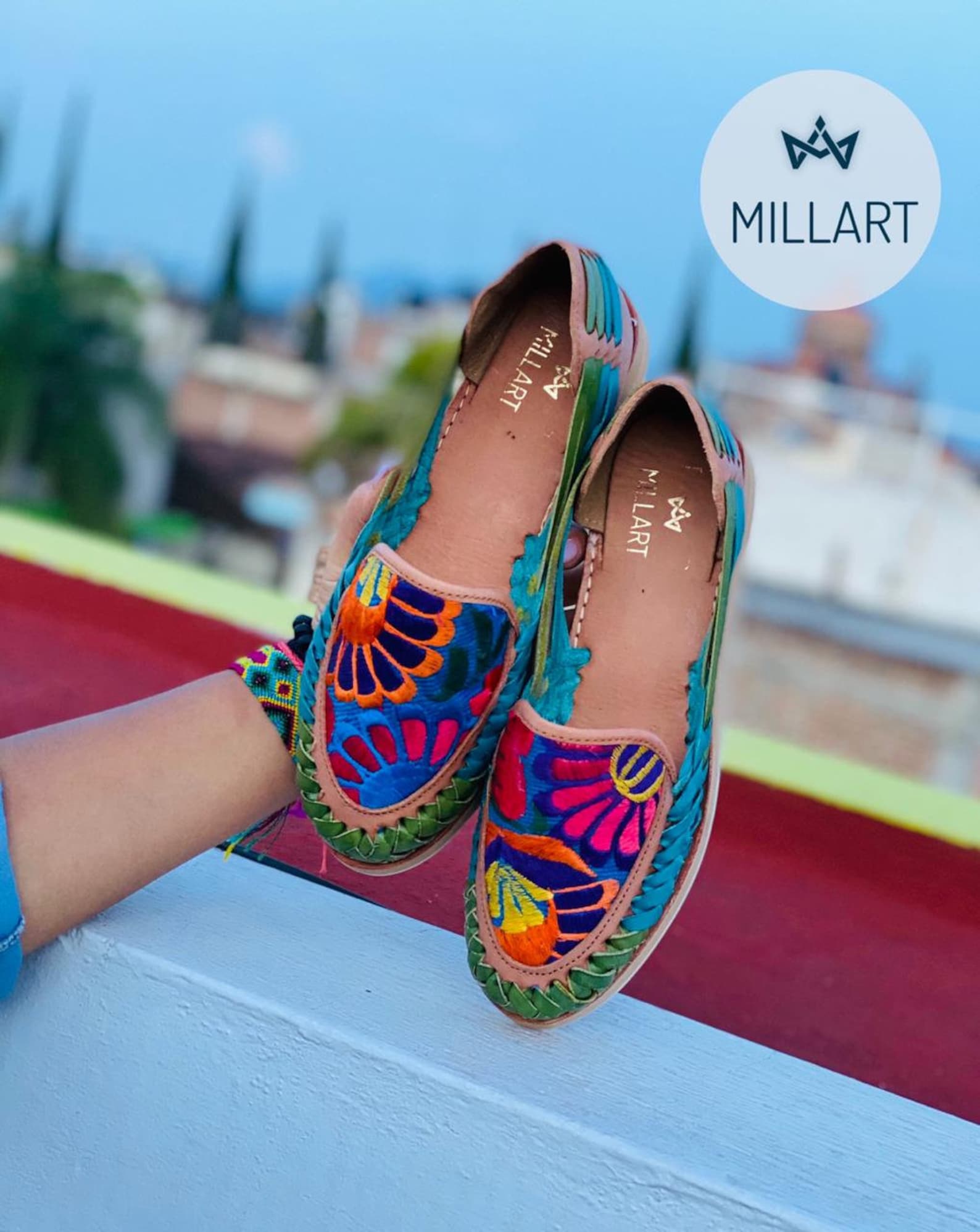 Mexican Flats Chiapas Style// 100% Leather/// Huarache - Etsy