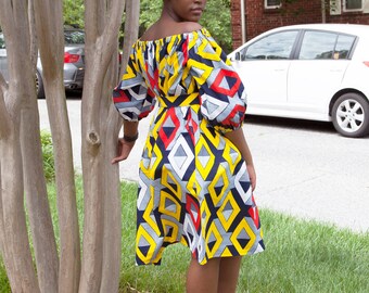 Kitenge off Shoulder - Etsy