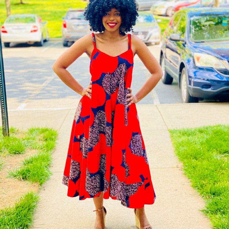 Short Kitenge Dress - Etsy
