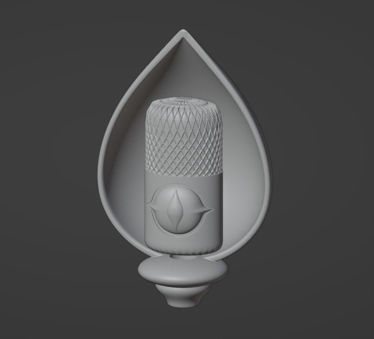 Alastor's Microphone Staff Hazbin Hotel - Etsy