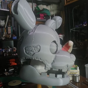 Five Nights at Freddy's Movie Springtrap Head Helmet ( DIGITAL FILE ...