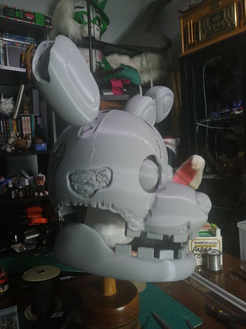 Five Nights at Freddy's Movie Springtrap Head Helmet ( DIGITAL FILE ...