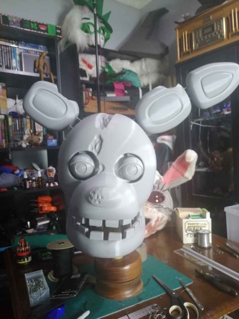 Five Nights at Freddy's Movie Springtrap Head Helmet ( DIGITAL FILE ...