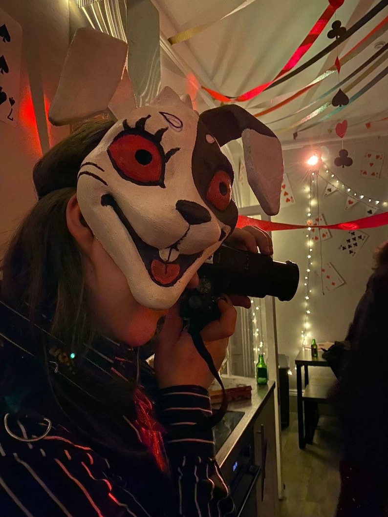 STL FILE Vanny / Reluctant Follower FNAF Help Wanted Mask - Etsy