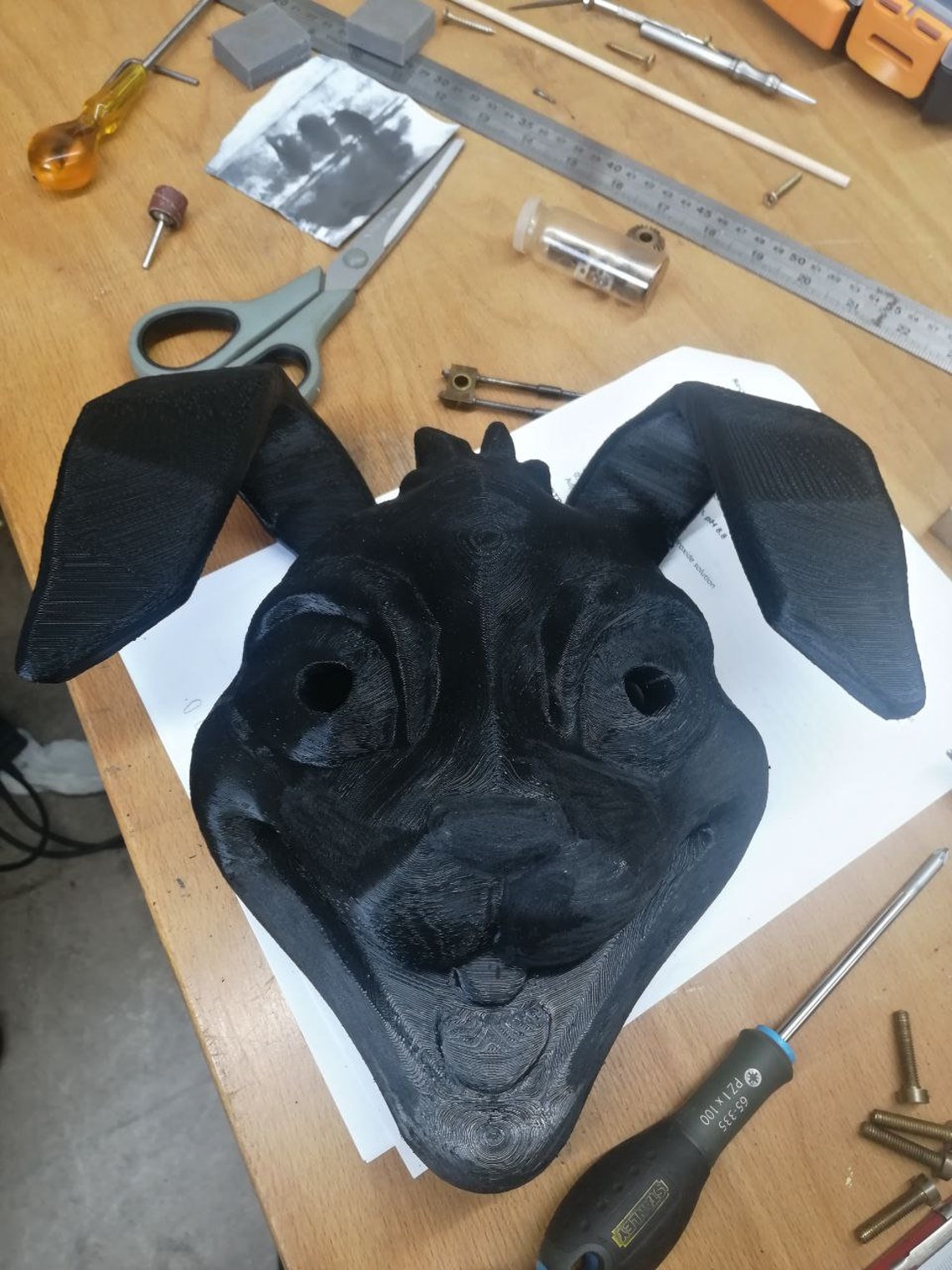 STL FILE Vanny / Reluctant Follower FNAF Help Wanted Mask - Etsy