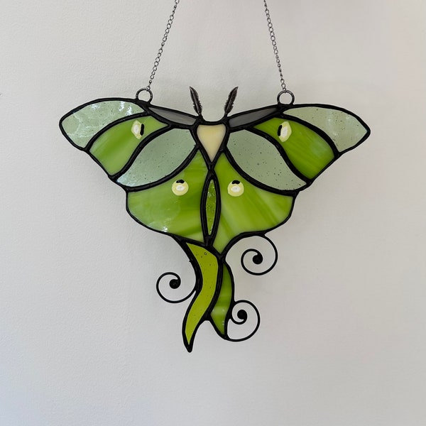 Stained Glass Moth - Etsy