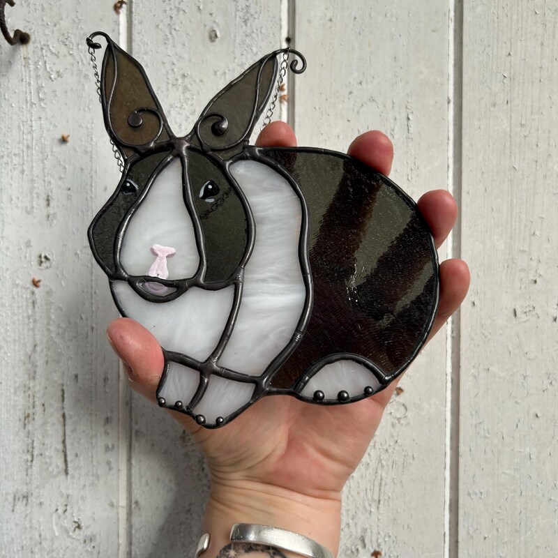 Glass Rabbit - Etsy