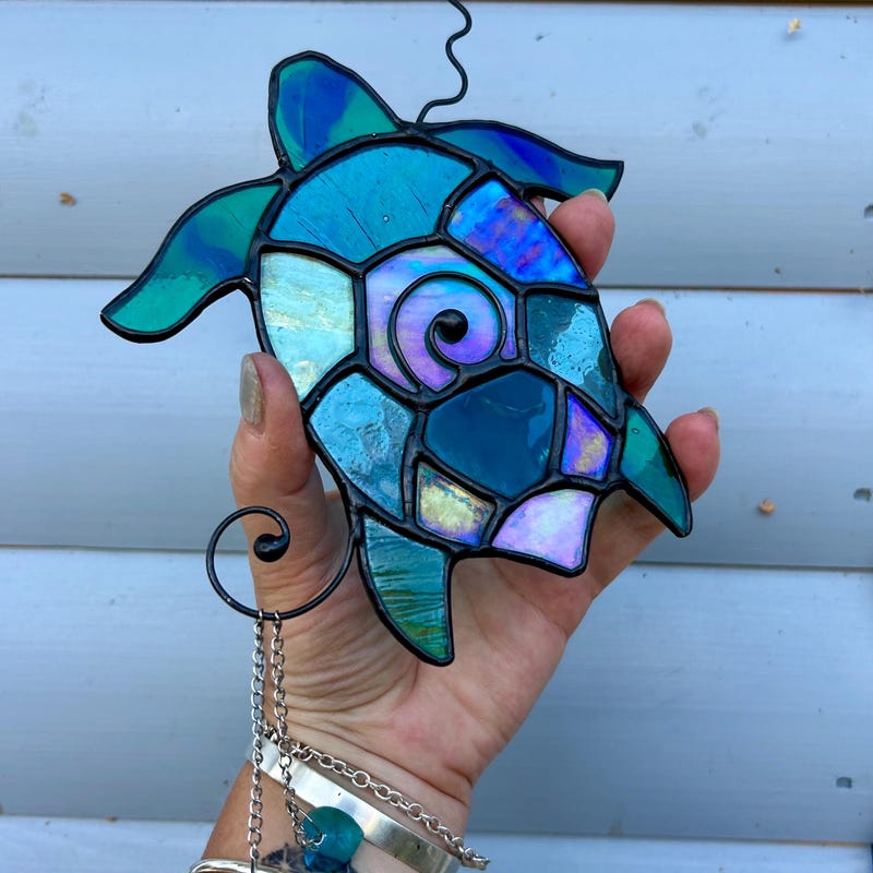 Stained Glass Sun - Etsy