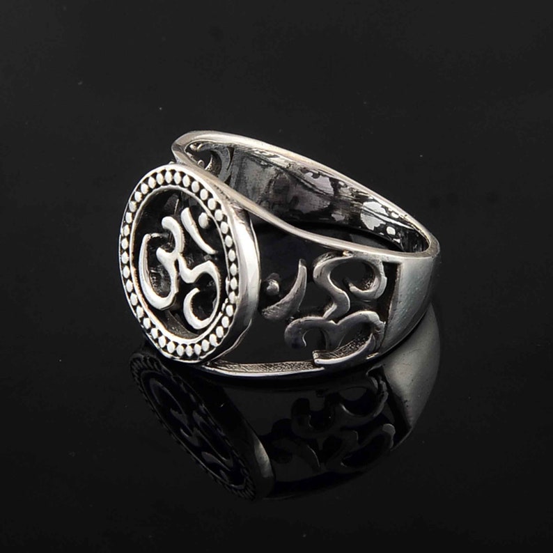 OM , Shiva Ring , Shiv Ring , Lord Shiva Ring , Silver Ring , Silver ...