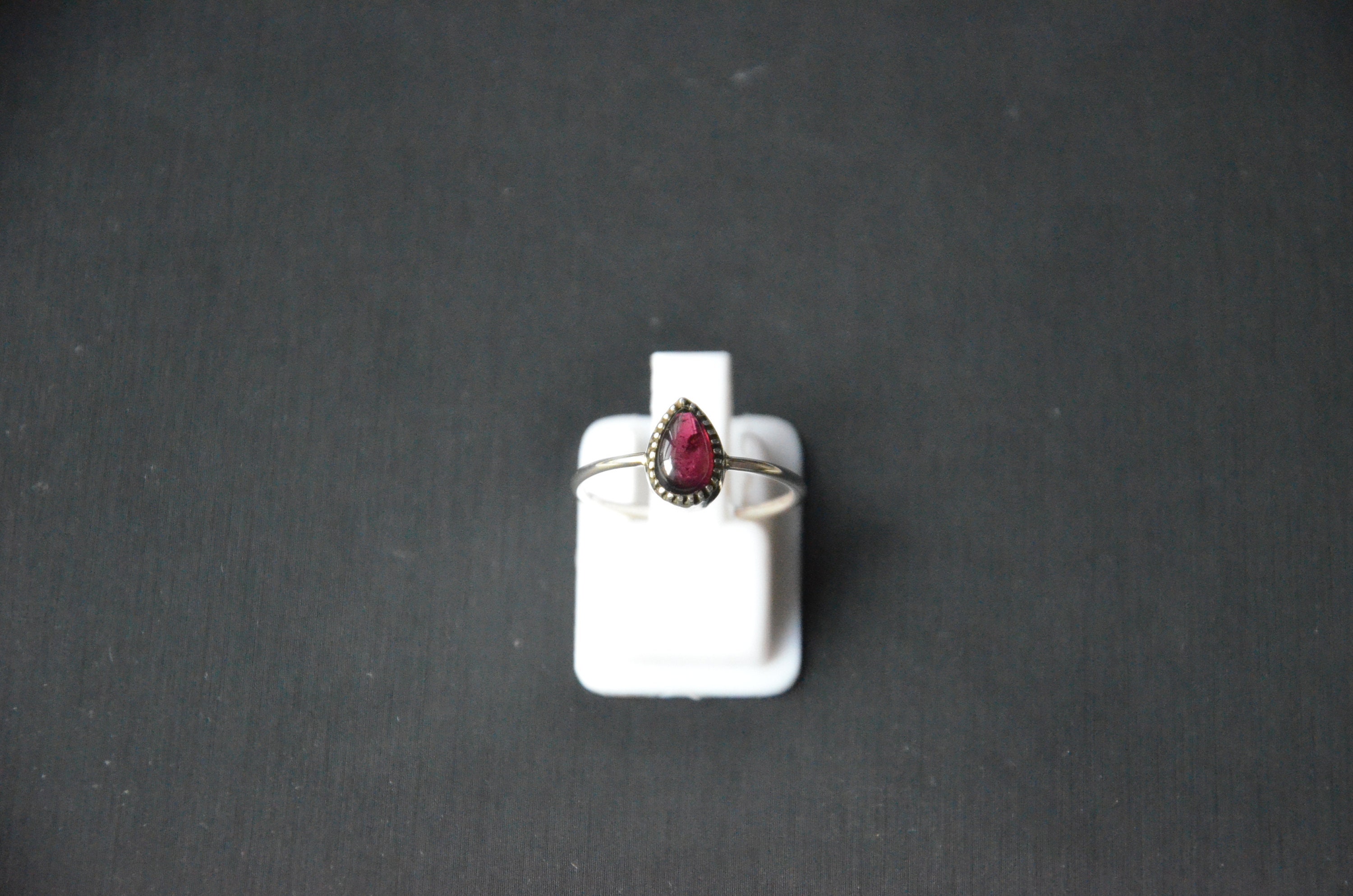 925 Sterling Silver , Garnet Ring , Silver Garnet Ring , Handmade Ring ...