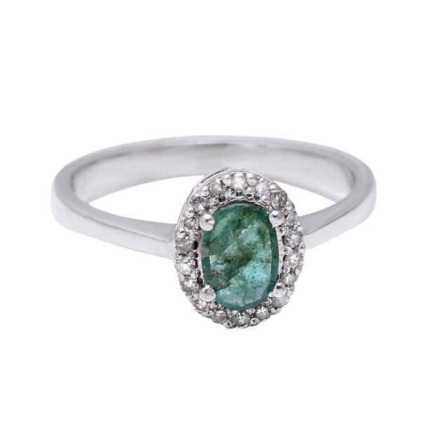 Pandora Emerald Ring - Etsy