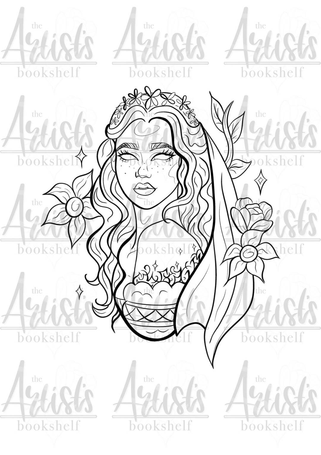 Feyres Spring Court Wedding ACOTAR Instant Download, Tattoo Design, Art ...