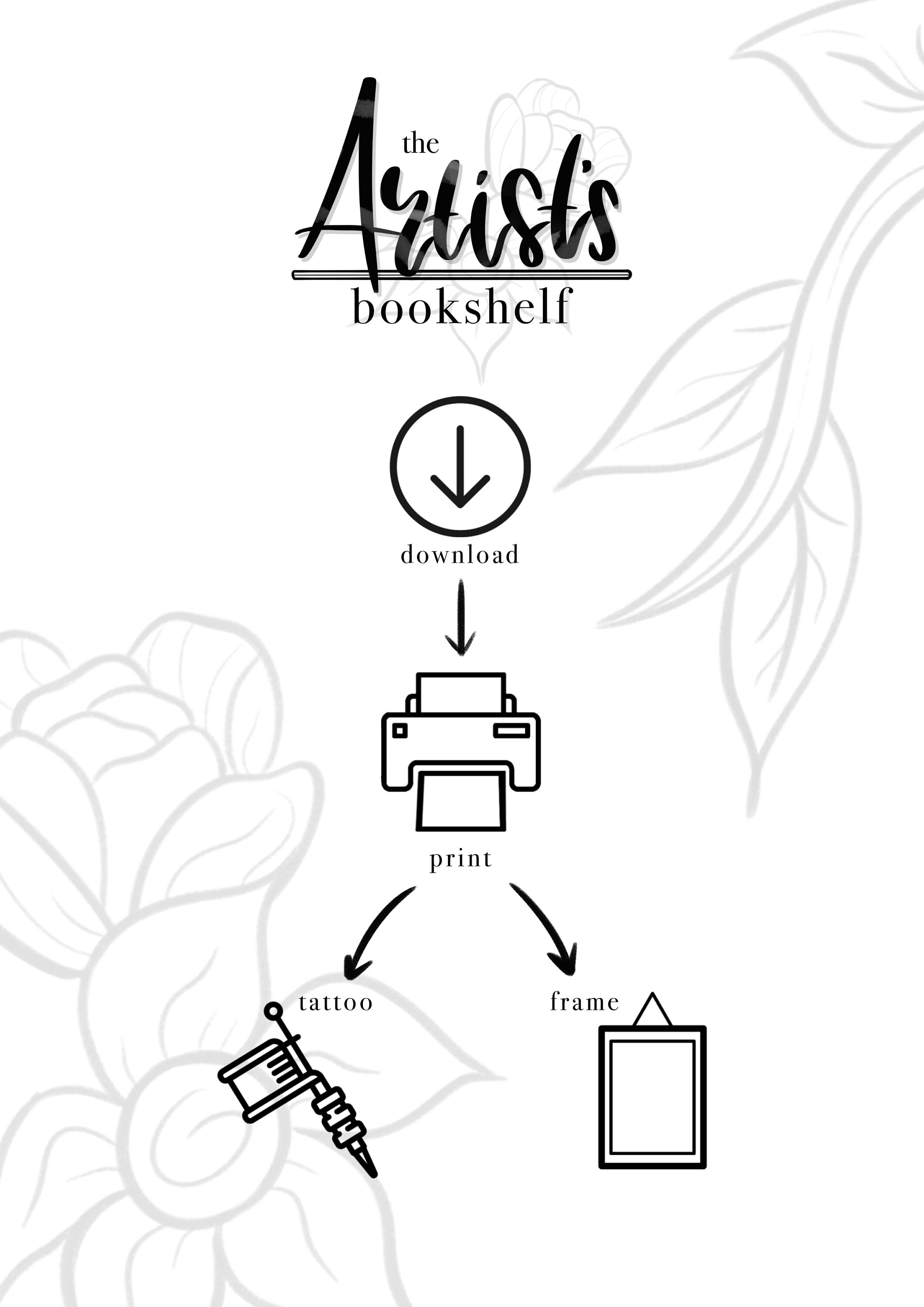 Feyres Spring Court Wedding ACOTAR Instant Download, Tattoo Design, Art ...