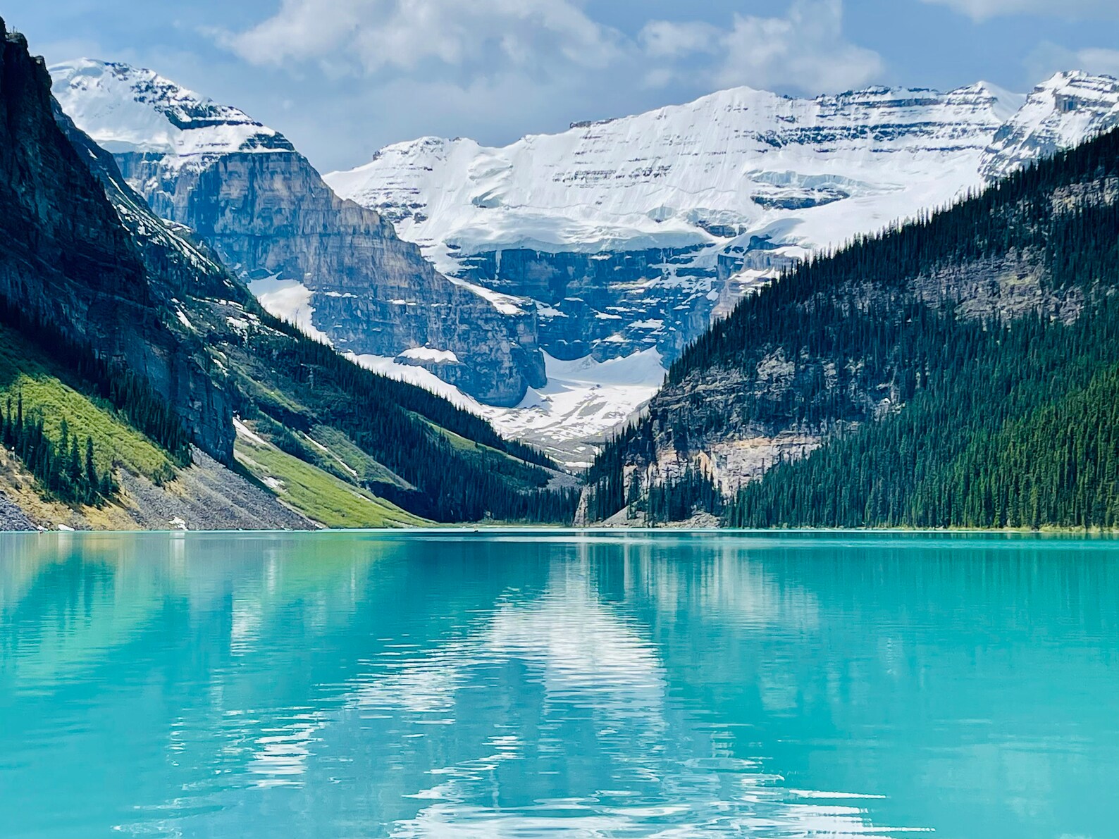 Lake Louise Summer Glory: A Blank Canadian Photo Card - Etsy Canada