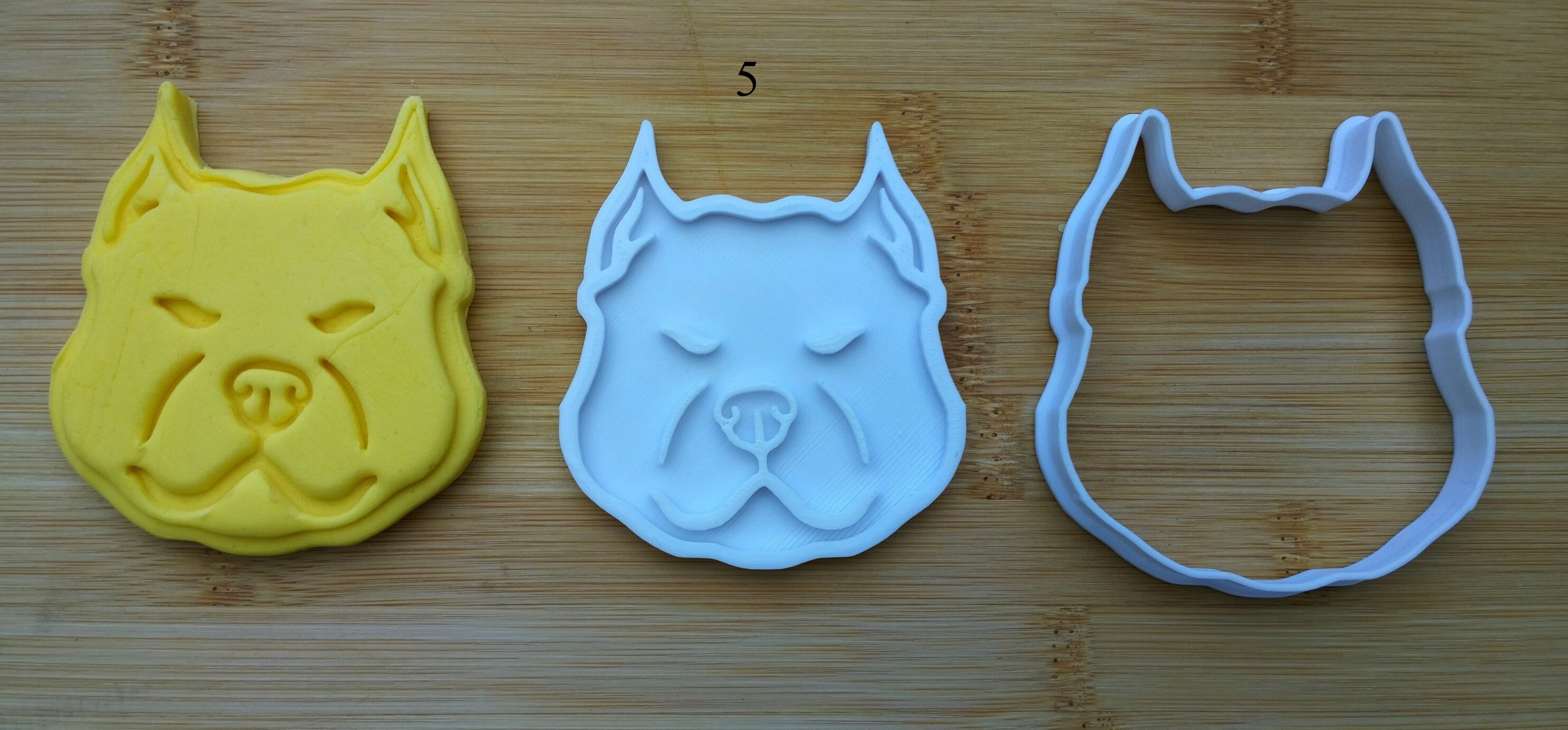American Bully Pitbull Cookie Cutter Collection Individual or - Etsy UK