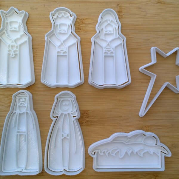 Nativity Cookie Cutters - Etsy